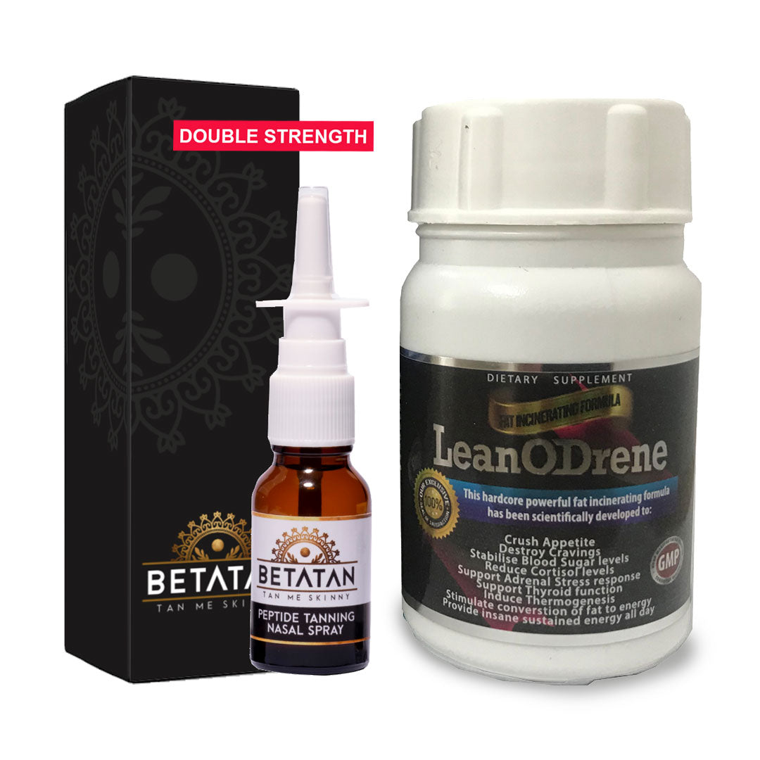 Double Strength Nasal Tan & LeanODren Fat Loss Stack – Melano Tan